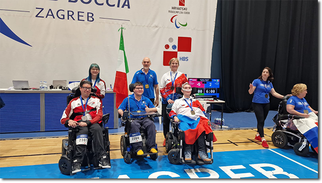 Televideo - BOCCIA PARALIMPICA: oro per l'Italia con Gabriele Zandron